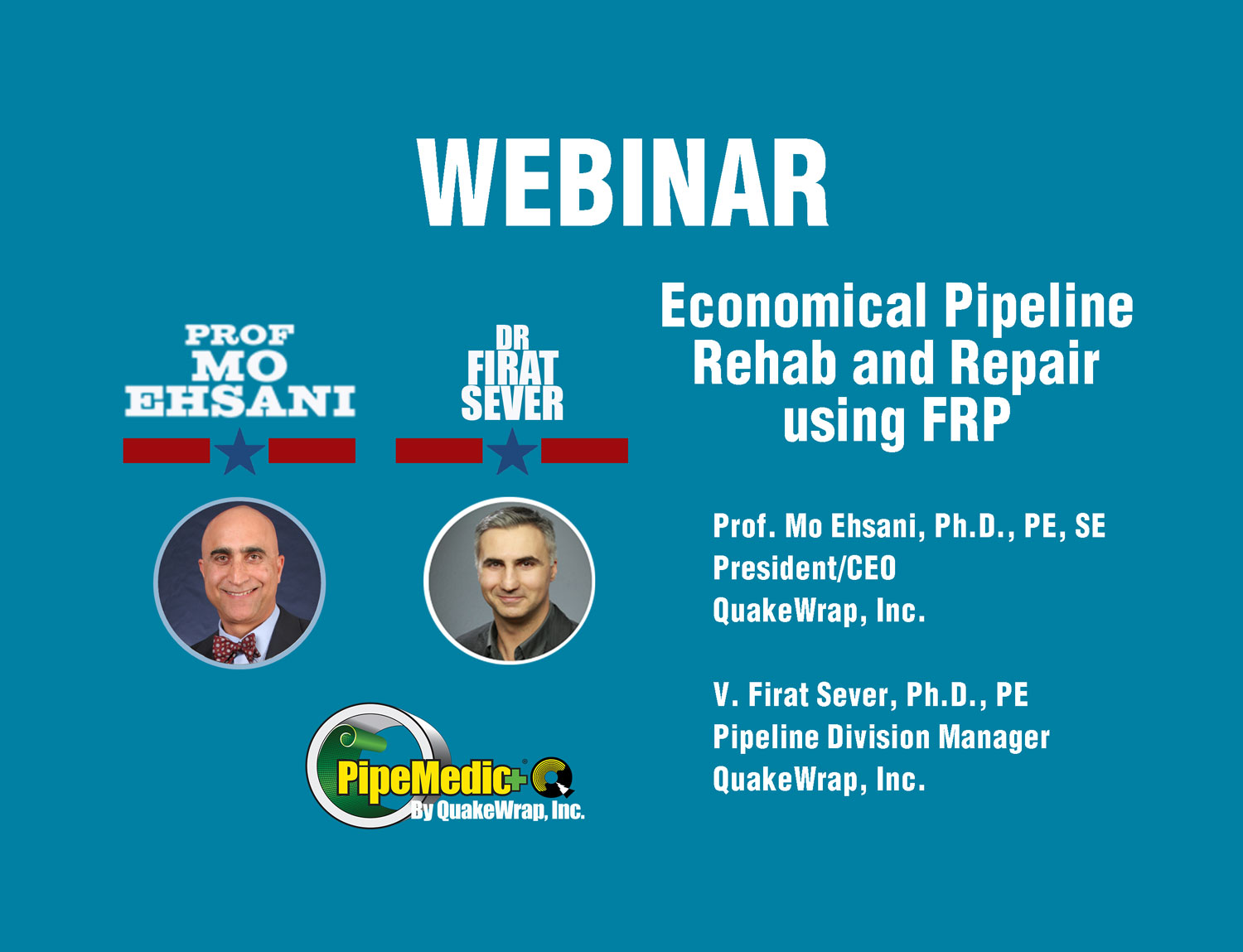 Webinars - PipeMedic by QuakeWrap